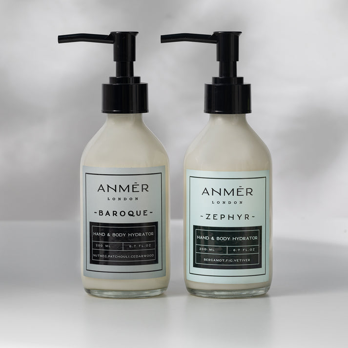 Baroque and Zephyr Hand & Body Hydrator Combo – Anmer London